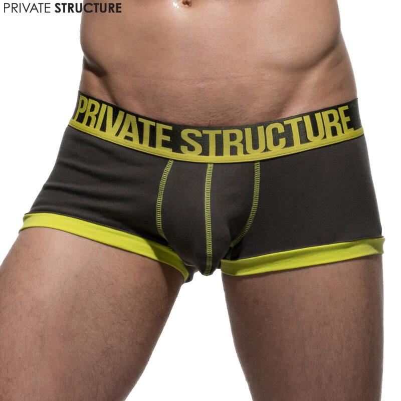 Private Structure | Luminous Ribs Trunk Underwear | 99-MU-1879-GREYSPRI ...