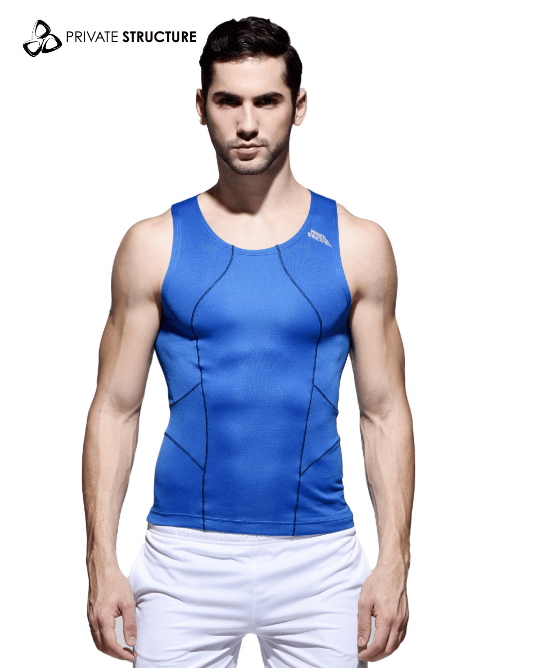 Private Structure | PS 365 GYM Wear Singlet | 99-MT-3025-Blue – MAD ...